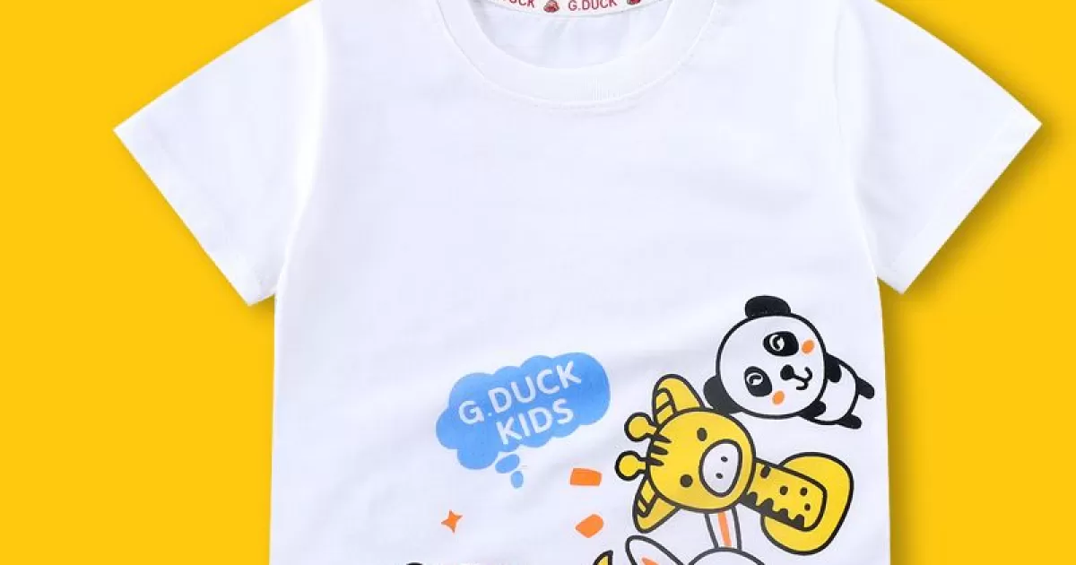G. Duck "G Duck Kid" More animal Summer Lightweight Children's Cotton T ...